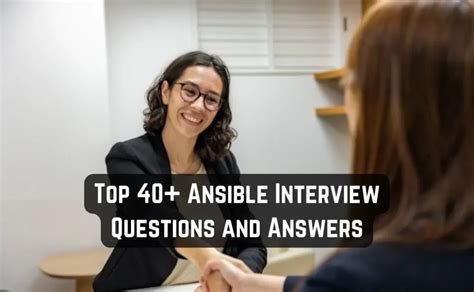 Top 40 Ansible Interview Questions And Answers 2025