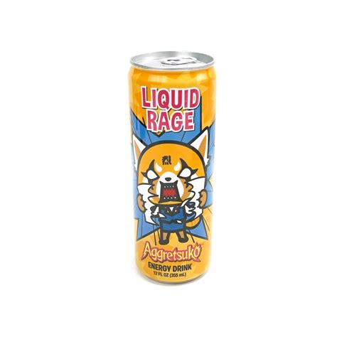 Aggretsuko Liquid Rage Energy Drink Us