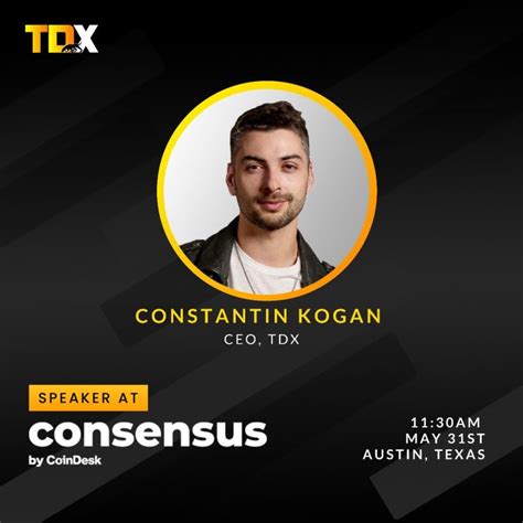 Tdx On Linkedin Tdx Consensus2024 Blockchainleaders