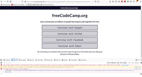 Cant Signup To Free Code Camp Freecodecamp Support The