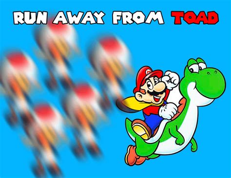 Had A Dream This Was A Flash Game And If Toad Caught You It Played A