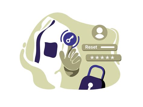 Forgot Password Reset Icon Illustration Graphic By Twiri · Creative Fabrica