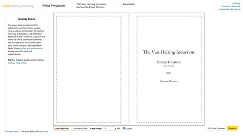 why print preview is important for manuscript formatting