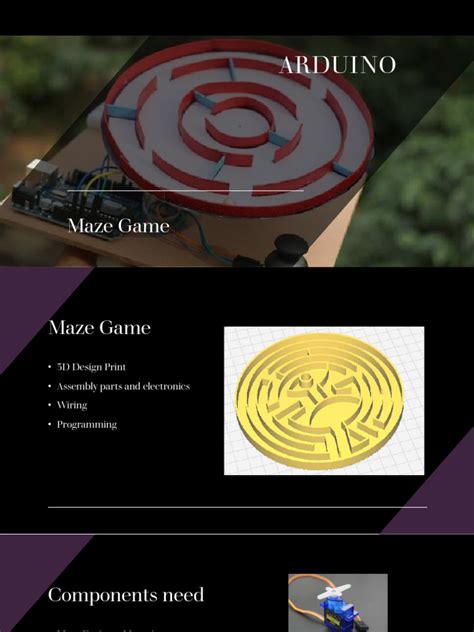 Arduino Project Maze Game Part 1 Pdf
