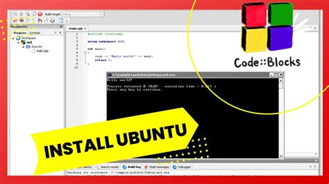 How To Install Codeblocks Ide For C And C Programming On Ubuntu Youtube