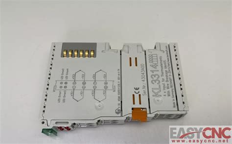 EASYCNC ONLINE SHOPPING BECKHOFF KL Bus Terminal Channel Analog Input Temperature