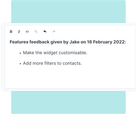 Note Down Important Info About Your Contacts Chatwoot