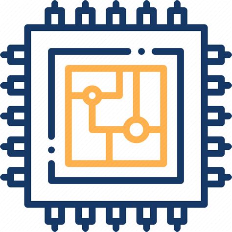 Chip Technology Cpu Processor Ai Electronics Icon Download On Iconfinder