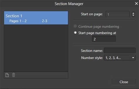 Publisher Page Numbering Feedback For Affinity Publisher V1 On Desktop Affinity Forum