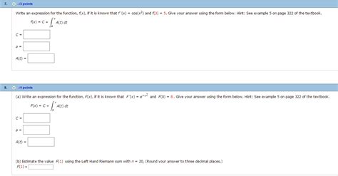 Solved Write An Expression For The Function F X If It Is Chegg