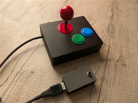 Amiga Joystick Usb Adapter Hid Retro
