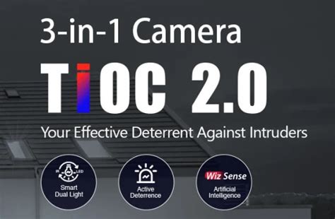 Dahua Oem Tioc 2 0 Smd 4 0 4 5 8 Mp Active Deterrence Eyeball Wizsense Ai Black Network Camera