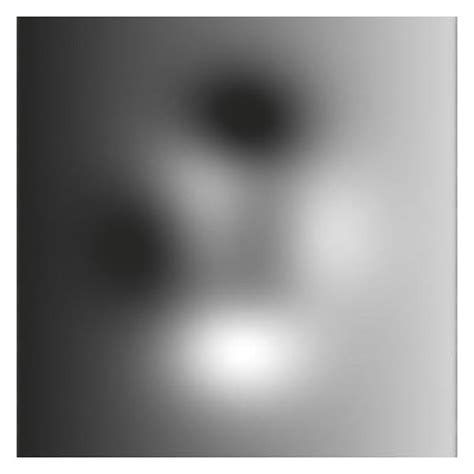 A 3d Shape Of The Gauss Filtering Function B Phase Image After