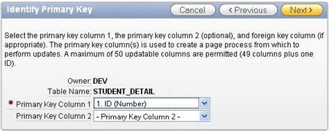 Create Tabular Form In Oracle Apex 40