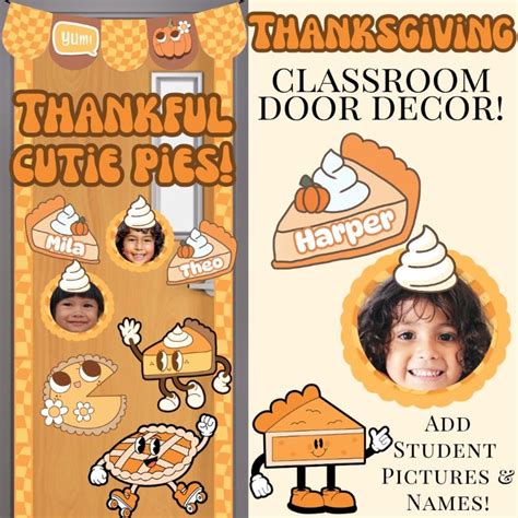 The Best Thanksgiving Classroom Door Decorations Chaylor And Mads