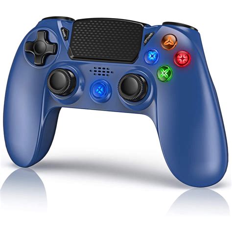 Gamory Wireless Controller For P4 Wireless Bluetooth Game Controller With Vibration 6 Axis And