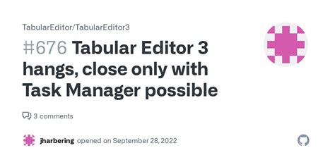 Tabular Editor 3 Hangs Close Only With Task Manager Possible · Issue 676 · Tabulareditor