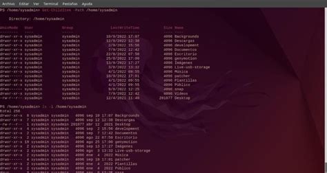 powershell 7 2 6 uso de comandos de linux y windows en gnu