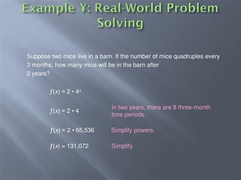 PPT Exponential Functions PowerPoint Presentation Free Download ID