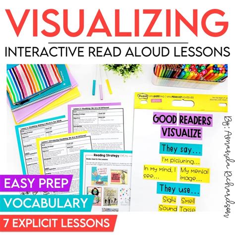 Visualizing Activities And Interactive Read Aloud Lessons Mrs Richardsons Class