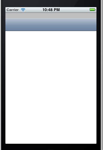 Objective C Adding A Navigation Controller To A View Based Application Adds Top Margin Stack