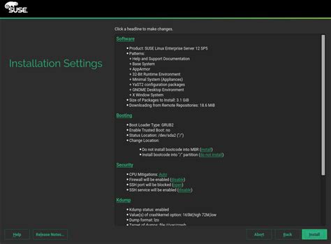 SLES SP Installation Quick Start