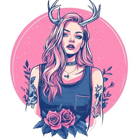 Vector Contour Flat Illustration Style Premium Ai Generated Vector