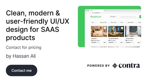 Clean Modern And User Friendly Uiux Design For Saas Products By Hassan Ali