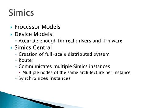 Ppt Simics A Full System Simulation Platform Powerpoint