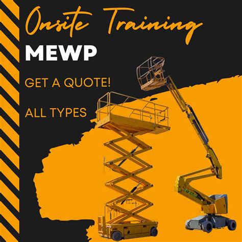 What Is MEWP Certification And Training OSHA National Safety Training