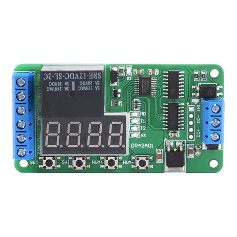 Dual Channel 12V Multi Functionele Dpdt Delay Time Grandado