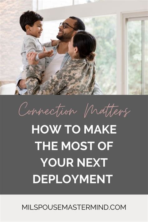 Staying Connected When Your Service Member Is Deployed