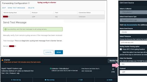 need help with vcenter syslog event source in idr event sources rapid7 discuss