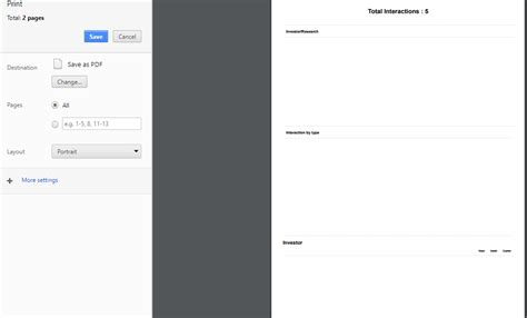 Javascript Vue Chart Js Not Showing In Print Preview Stack Overflow