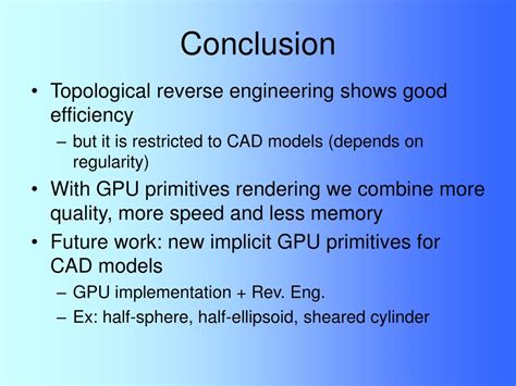Ppt Visualization Of Industrial Structures With Implicit Gpu