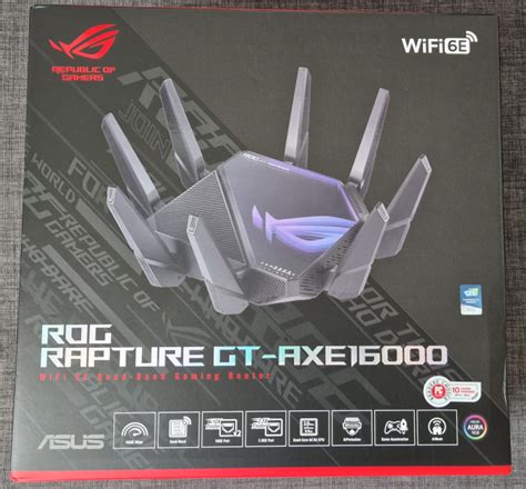 Asus Rog Rapture Gt Axe Review Say Hi To Wi Fi E