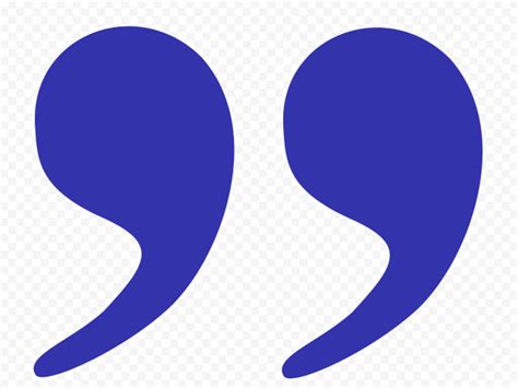 Quotation Mark Quote Mark Blue Text Logo Pxpng