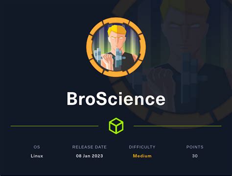 Bro Science [htb Medium] Hi My Name Is Hashar Mujahid And Today… By Hashar Mujahid Jan