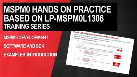 MSPM0 Hands On Practice Based On LP MSPM0L1306 TI Com