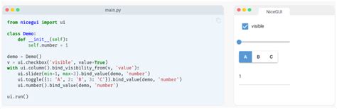 Nicegui：让python变身为web应用开发大师的神器 Csdn博客