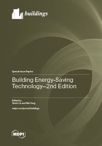 Building Energy Saving Technology—2nd Edition Mdpi Books