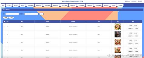 计算机毕业设计springboot健康美食及菜谱分享系统的设计与实现xr4n8【附源码】 csdn博客