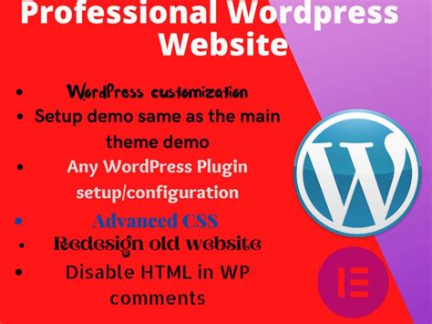 I Will Install Wordpress And Customize Fully Responsive As Your