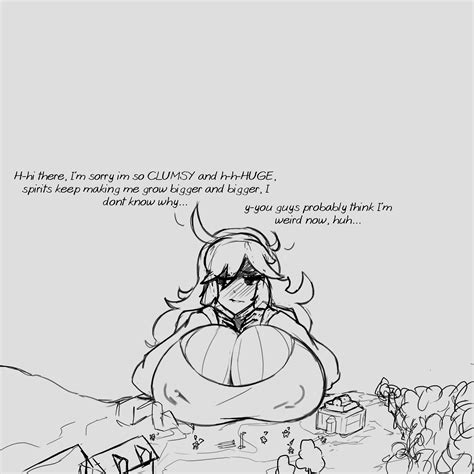 Rule 34 Big Breasts Breasts Female Giantess Hex Maniac Lapotato8