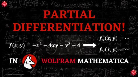 Master Partial Differentiation Wolfram Mathematica Coding Method And Hessian Matrix Calculus