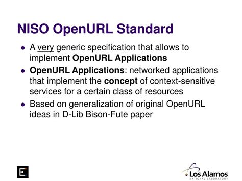 PPT Z39 88 2004 The OpenURL Framework For Context Sensitive Services