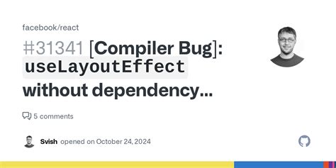 Compiler Bug UseLayoutEffect Without Dependency Array Should Be