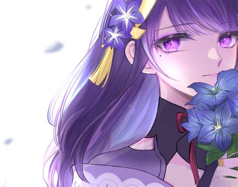 Raiden Shogun Genshin Impact Drawn By Kaede Kristallfantasie Danbooru