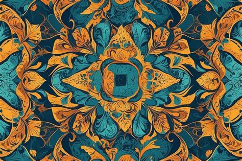 Abstract Pattern Stock Illustration Premium Ai Generated Image