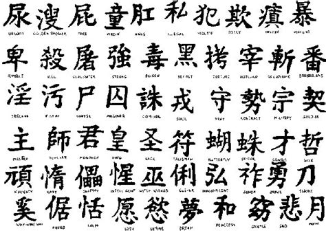 Kanji Tattoo Designs And Meanings Tattoo Designs Pattern Tatuaggi